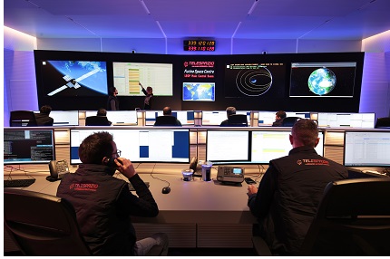 The new control room for satellite orbital insertion has been ...